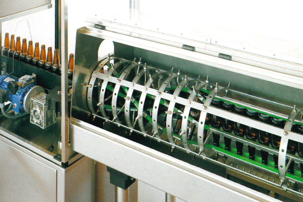 Twistline Lineaer rinser-blower-steriliser | Promec